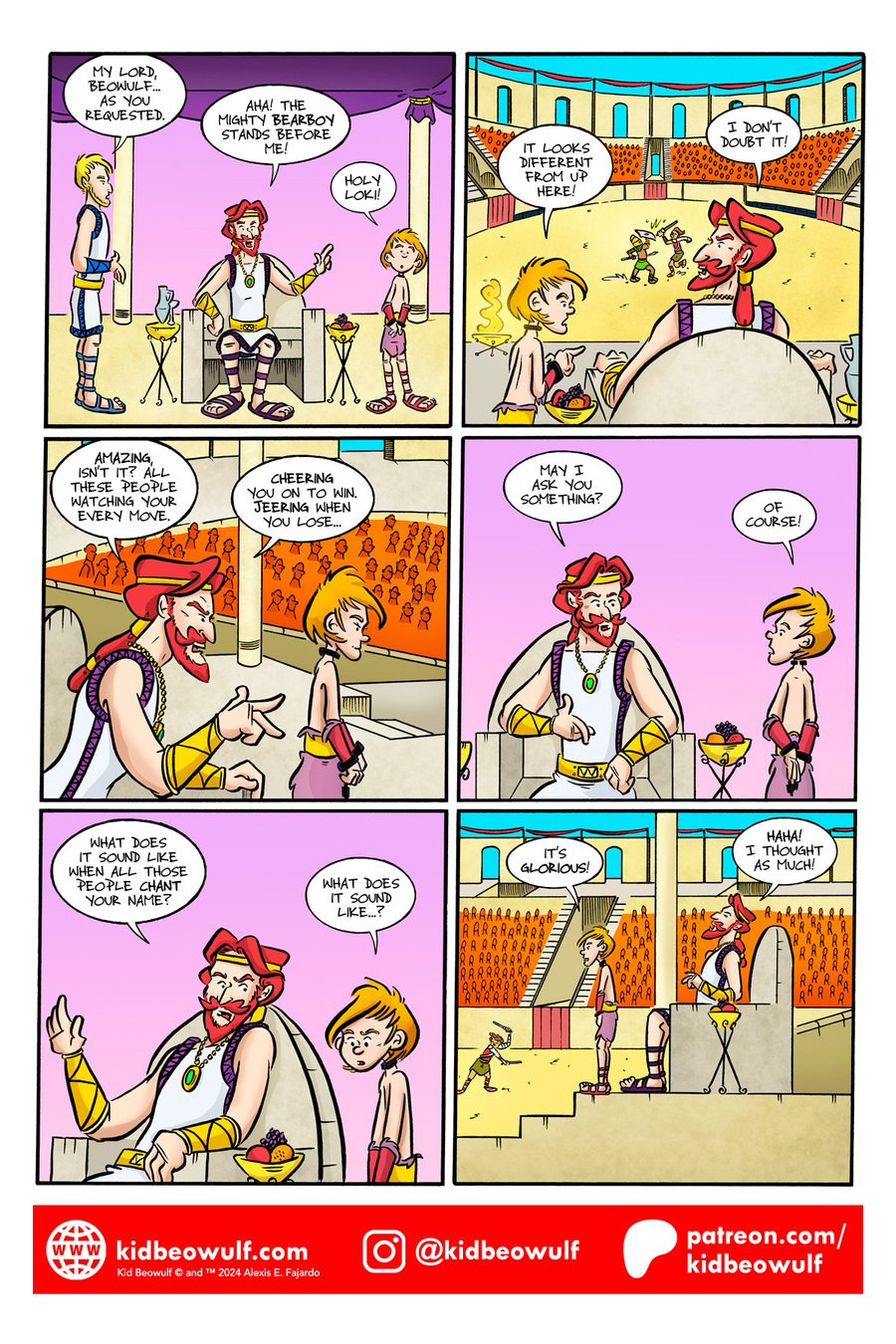 Kid Beowulf by Alexis E. Fajardo for February 6, 2025 | GoComics