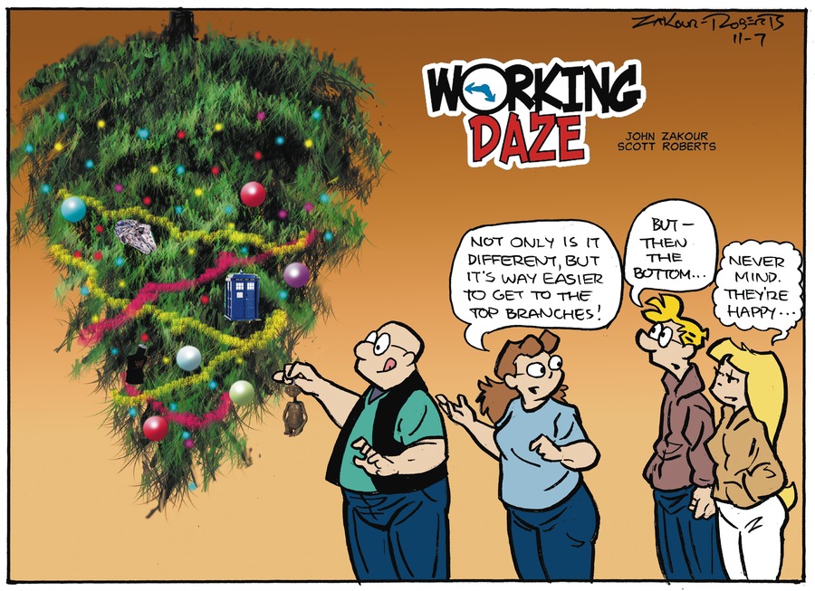 Working Daze by John Zakour and Scott Roberts for December 07, 2014 ...