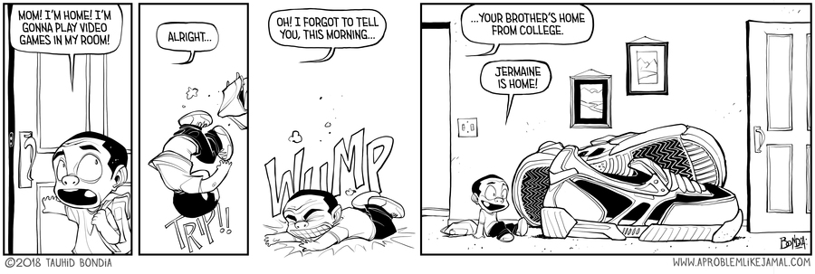 A Problem Like Jamal by Tauhid Bondia for July 23, 2018 | GoComics