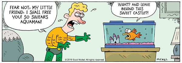 Eek! by Scott Nickel for July 8, 2019 | GoComics