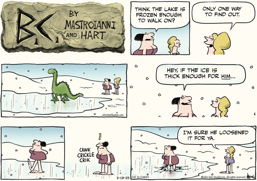 B.C. by Mastroianni and Hart for February 19, 2023 - GoComics