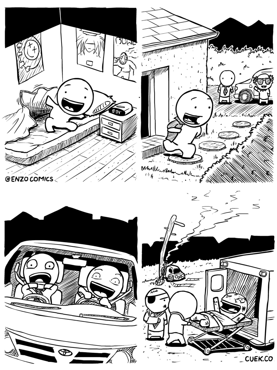 Cheer Up, Emo Kid by Enzo Comics for March 24, 2017 | GoComics