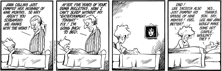 Bloom County by Berkeley Breathed for January 31, 1987 - GoComics