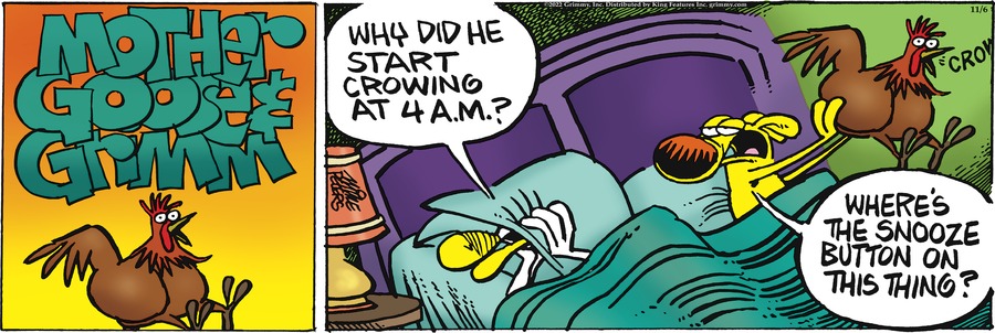 Mother Goose and Grimm by Mike Peters for November 6, 2022 | GoComics