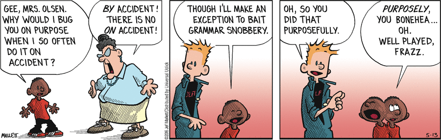 Frazz by Jef Mallett for May 13, 2016 - GoComics