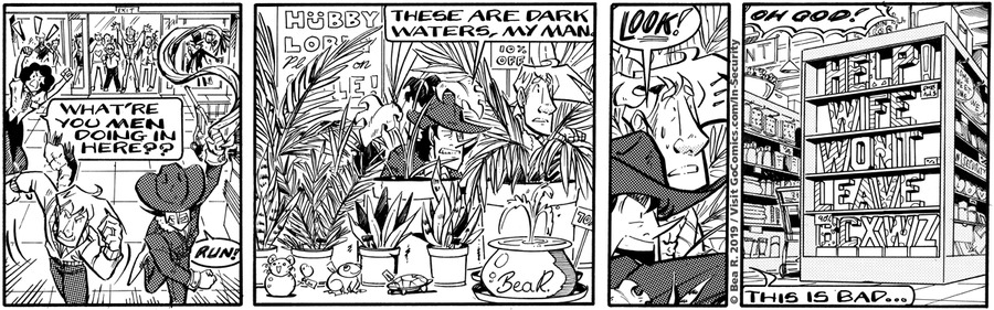 In Security by Bea R. for January 19, 2025 | GoComics