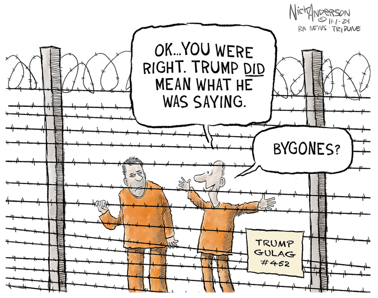 Nick Anderson by Nick Anderson for November 1, 2024 | GoComics