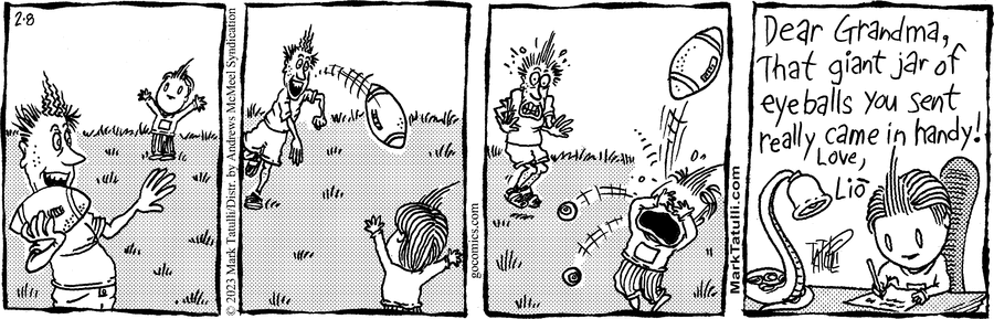 Lio by Mark Tatulli for February 8, 2023 | GoComics
