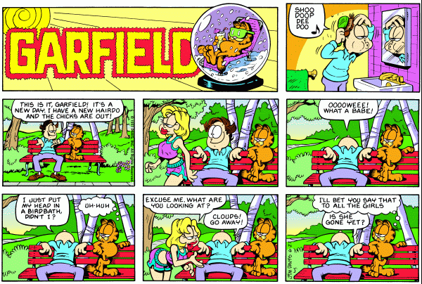 Garfield by Jim Davis for June 27, 1993 - GoComics
