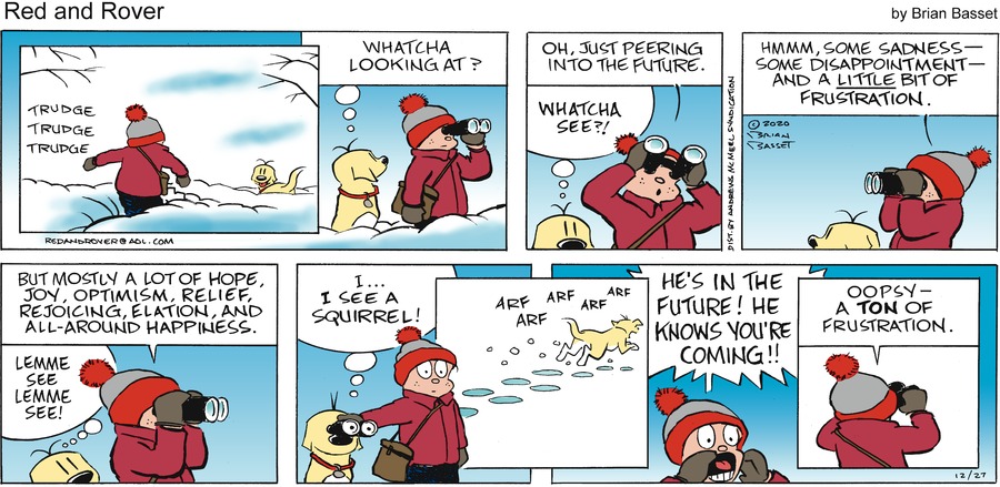 Red and Rover by Brian Basset for December 27, 2020 - GoComics