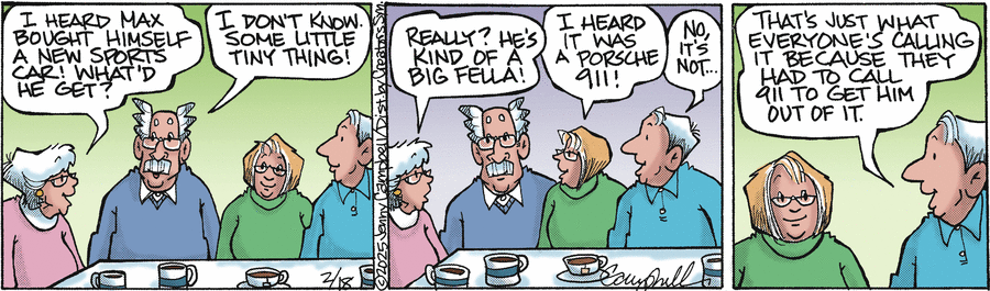 Flo and Friends by Jenny Campbell for February 18, 2025 - GoComics