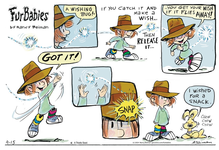 FurBabies by Nancy Beiman for September 15, 2024 | GoComics