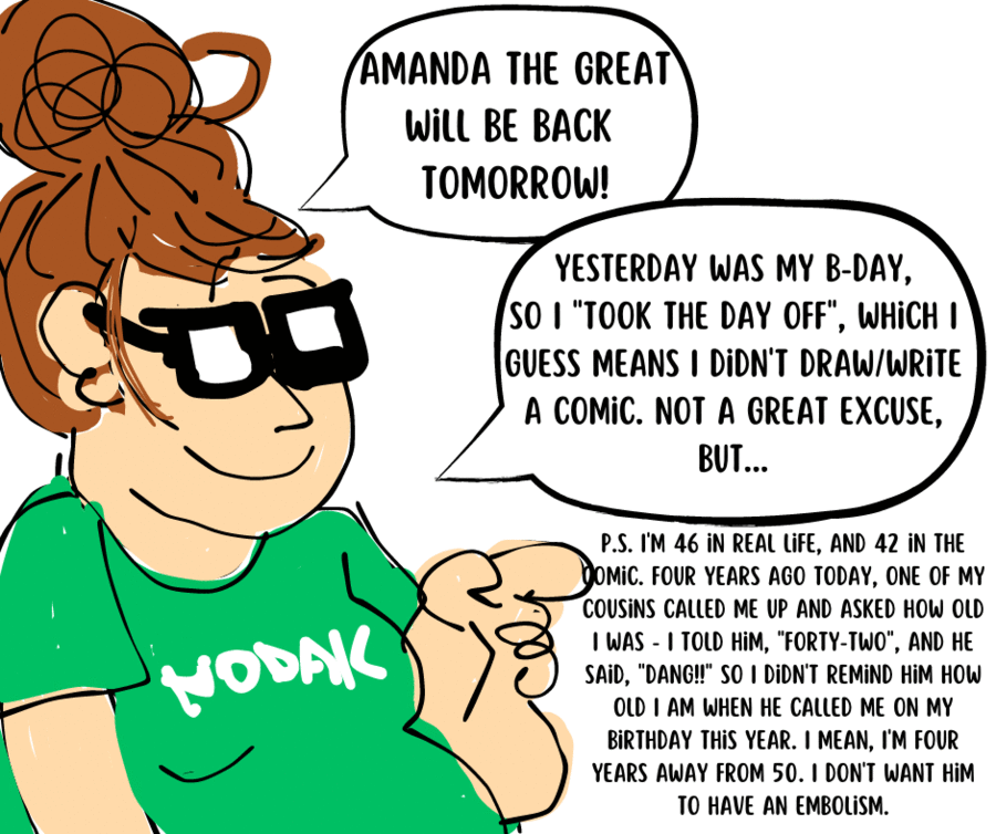 Amanda the Great by Amanda El-Dweek for August 04, 2023 - GoComics