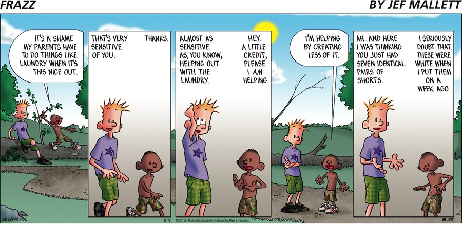 Frazz by Jef Mallett for August 08, 2021 - GoComics