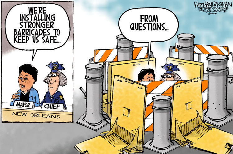 Walt Handelsman by Walt Handelsman for January 8, 2025 | GoComics