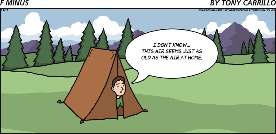 F Minus by Tony Carrillo for November 11, 2018 | GoComics