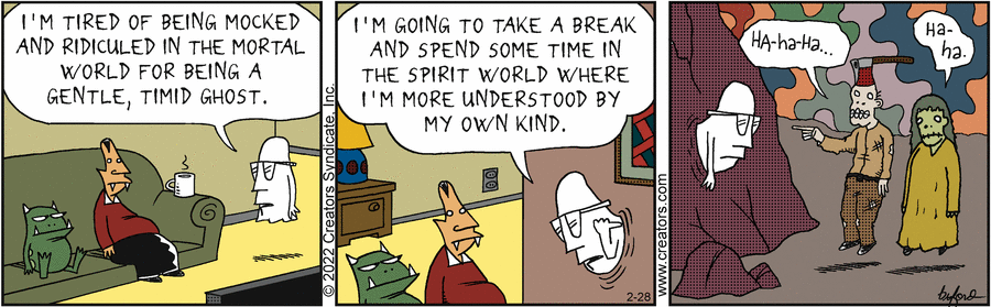Read Scary Gary by Mark Buford on GoComics