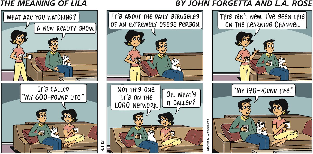 The Meaning of Lila by John Forgetta and L.A. Rose for April 01, 2012 ...