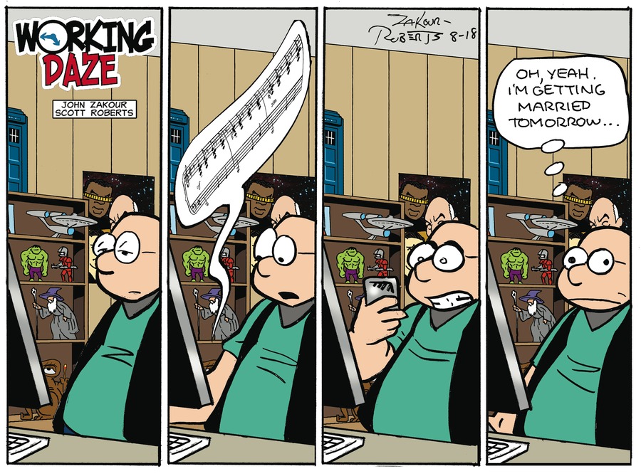 Working Daze by John Zakour and Scott Roberts for August 18, 2013 ...