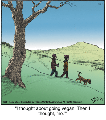 Bliss by Harry Bliss for January 31, 2024 | GoComics