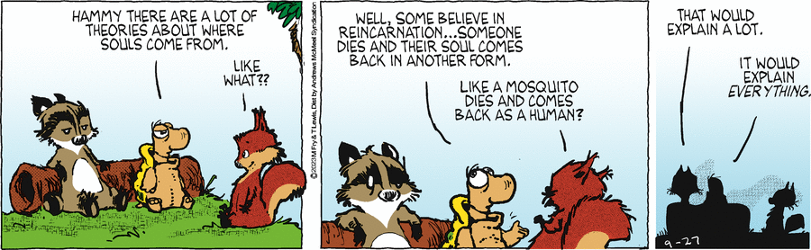 Over the Hedge by T Lewis and Michael Fry for September 27, 2023 - GoComics