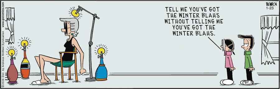 Grand Avenue by Mike Thompson for January 23, 2025 - GoComics