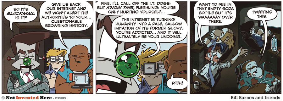 Not Invented Here by Bill Barnes and friends for April 29, 2021 - GoComics