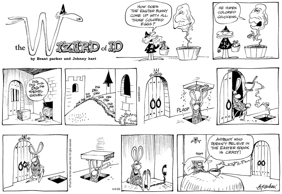 Wizard of Id Classics by Parker and Hart for April 07, 2019 - GoComics