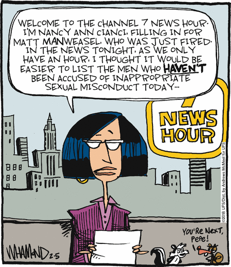 Reality Check by Dave Whamond for February 05, 2018 - GoComics