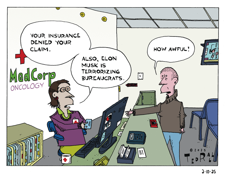 Ted Rall by Ted Rall for February 10, 2025 | GoComics