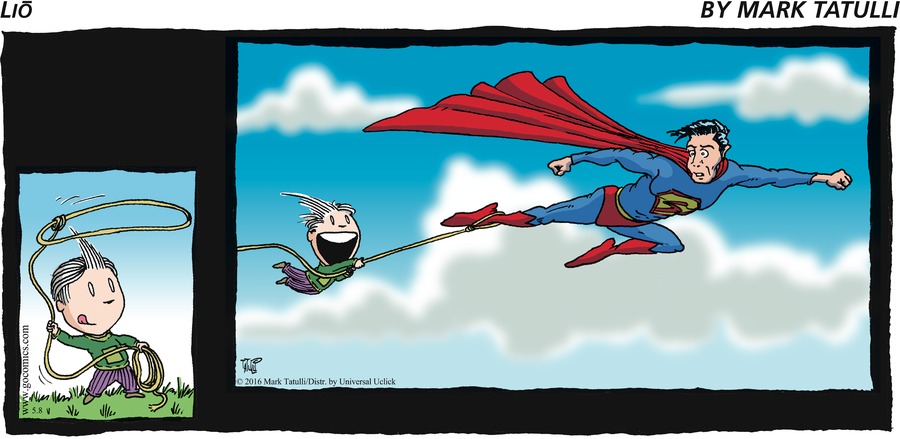 Lio by Mark Tatulli for May 08, 2016 - GoComics