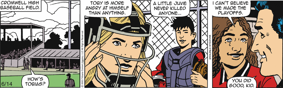 Gil Thorp by Henry Barajas and Rachel Merrill for June 14, 2023 | GoComics