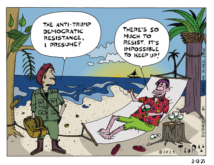 Ted Rall by Ted Rall for February 12, 2025 | GoComics