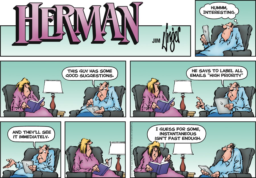 Herman by Jim Unger for January 13, 2013 | GoComics