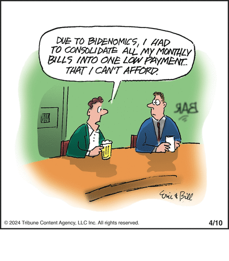 Bottomliners by Eric and Bill Teitelbaum for April 10, 2024 | GoComics