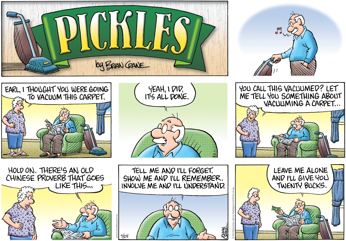Pickles by Brian Crane for March 25, 2012 - GoComics