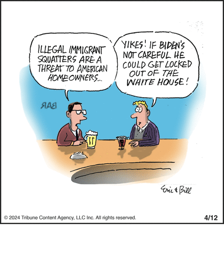 Bottomliners by Eric and Bill Teitelbaum for April 12, 2024 | GoComics