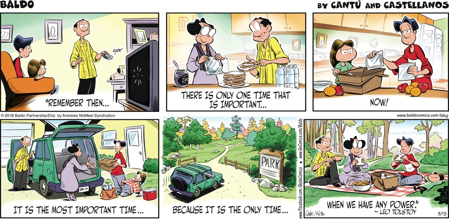 Baldo by Hector D. Cantú and Carlos Castellanos for May 13, 2018 | GoComics