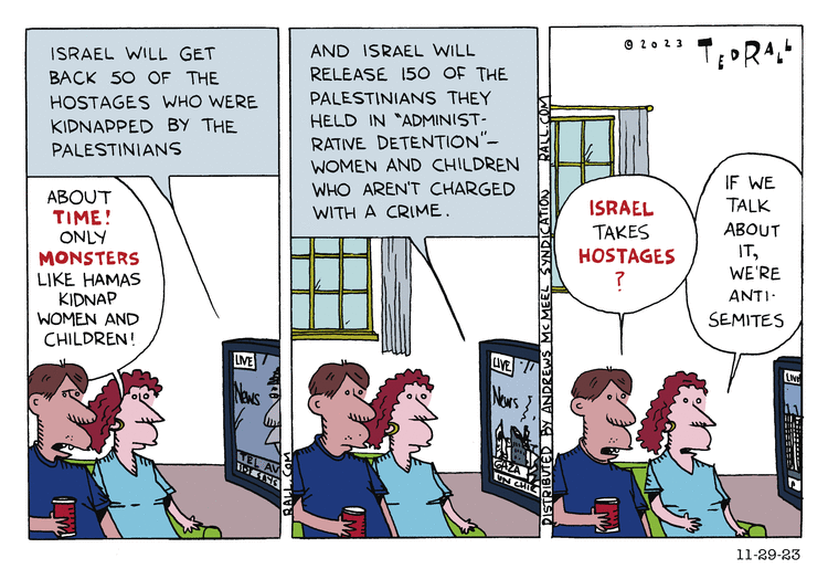 Ted Rall by Ted Rall for November 29, 2023 | GoComics