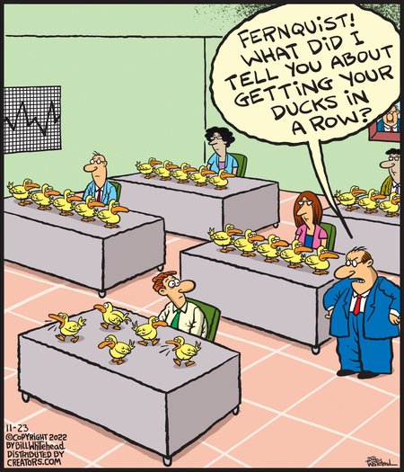 Free Range by Bill Whitehead for November 23, 2022 - GoComics