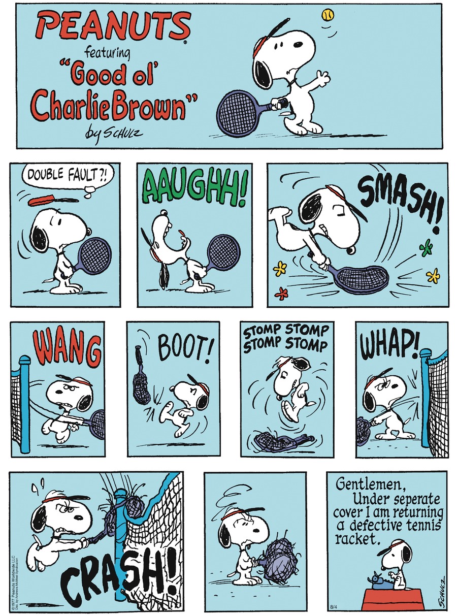 Peanuts by Charles Schulz for August 4, 2024 | GoComics