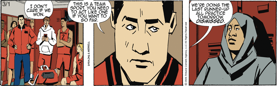 Gil Thorp by Henry Barajas and Rachel Merrill for March 01, 2025 - GoComics