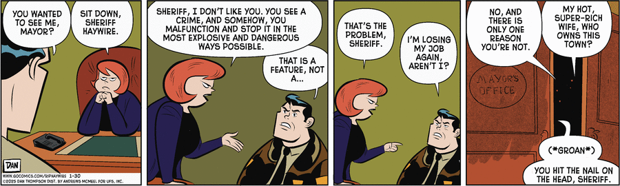 Rip Haywire by Dan Thompson for January 30, 2025 - GoComics