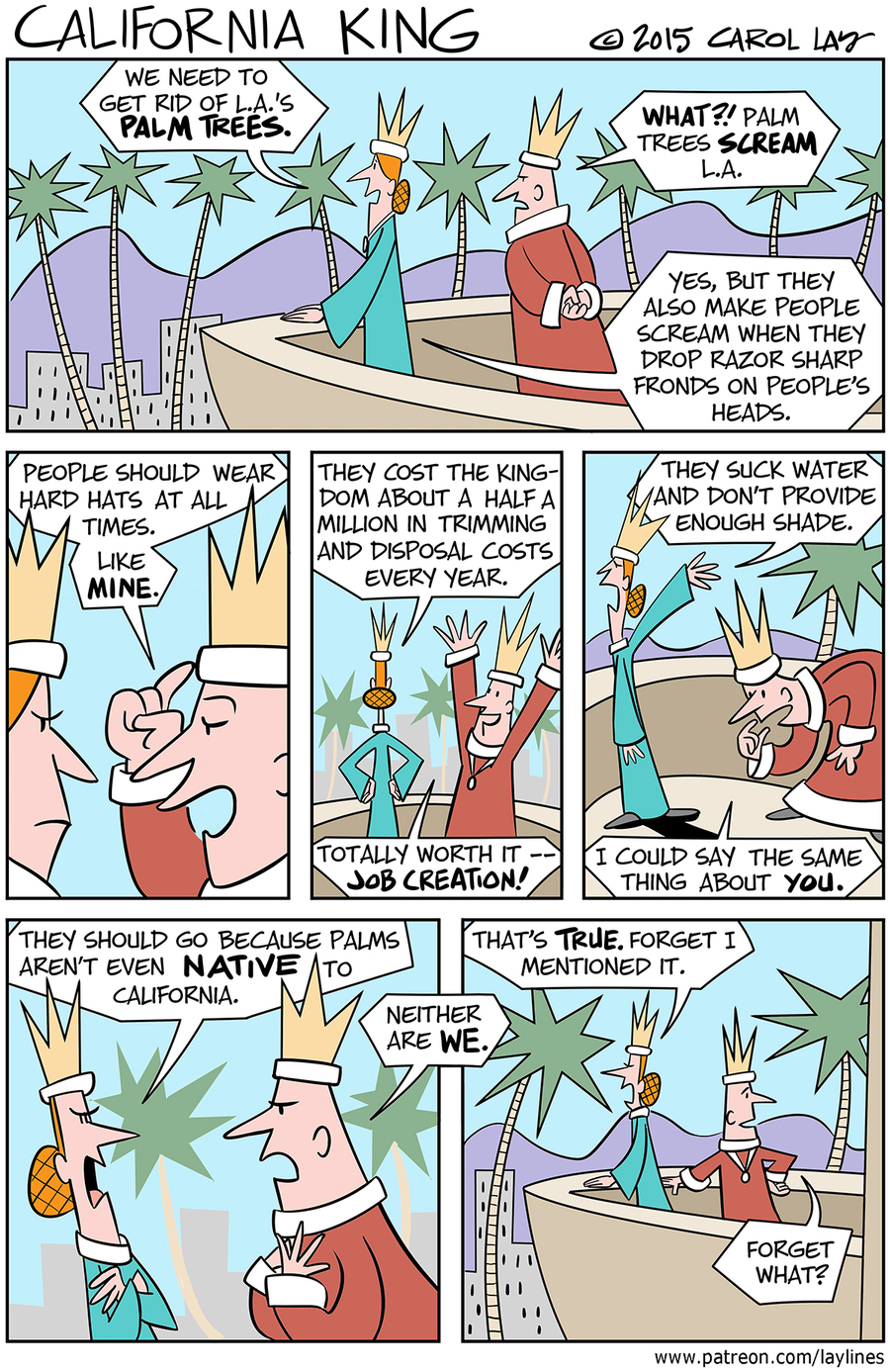 Lay Lines by Carol Lay for December 27, 2015 | GoComics