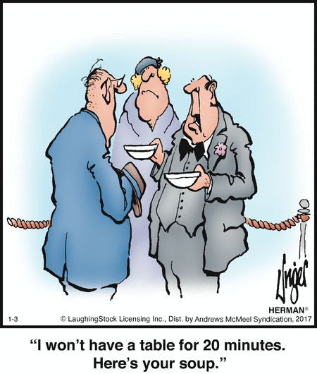 Herman by Jim Unger for January 03, 2017 - GoComics