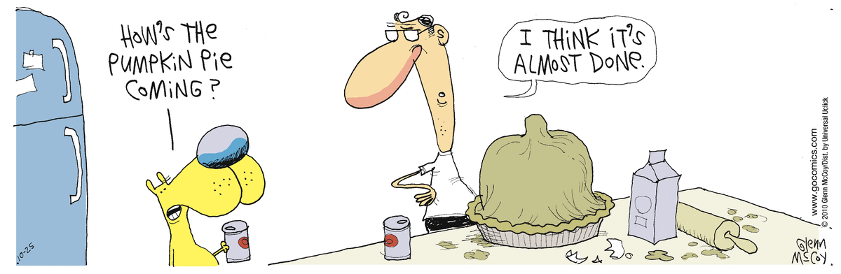 The Duplex by Glenn McCoy for October 25, 2010 - GoComics