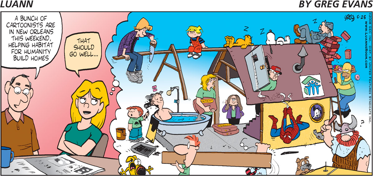 Luann by Greg Evans and Karen Evans for May 25, 2008 - GoComics