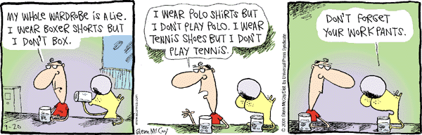 The Duplex by Glenn McCoy for September 20, 2001 - GoComics