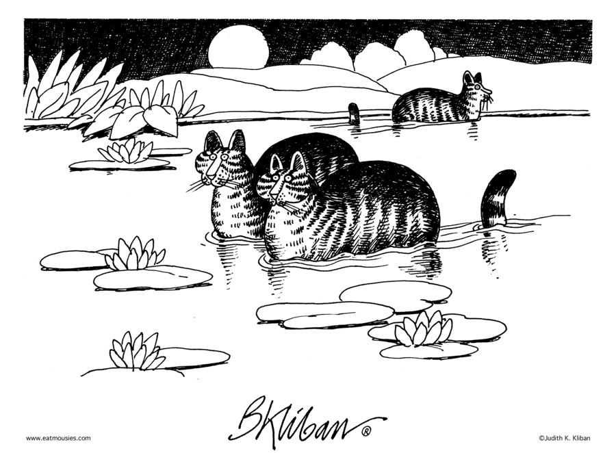 Kliban's Cats by B. Kliban for October 08, 2019 - GoComics
