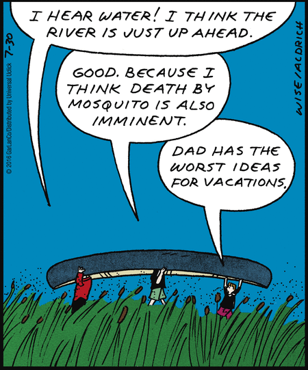 Real Life Adventures by Gary Wise and Lance Aldrich for July 30, 2016 ...